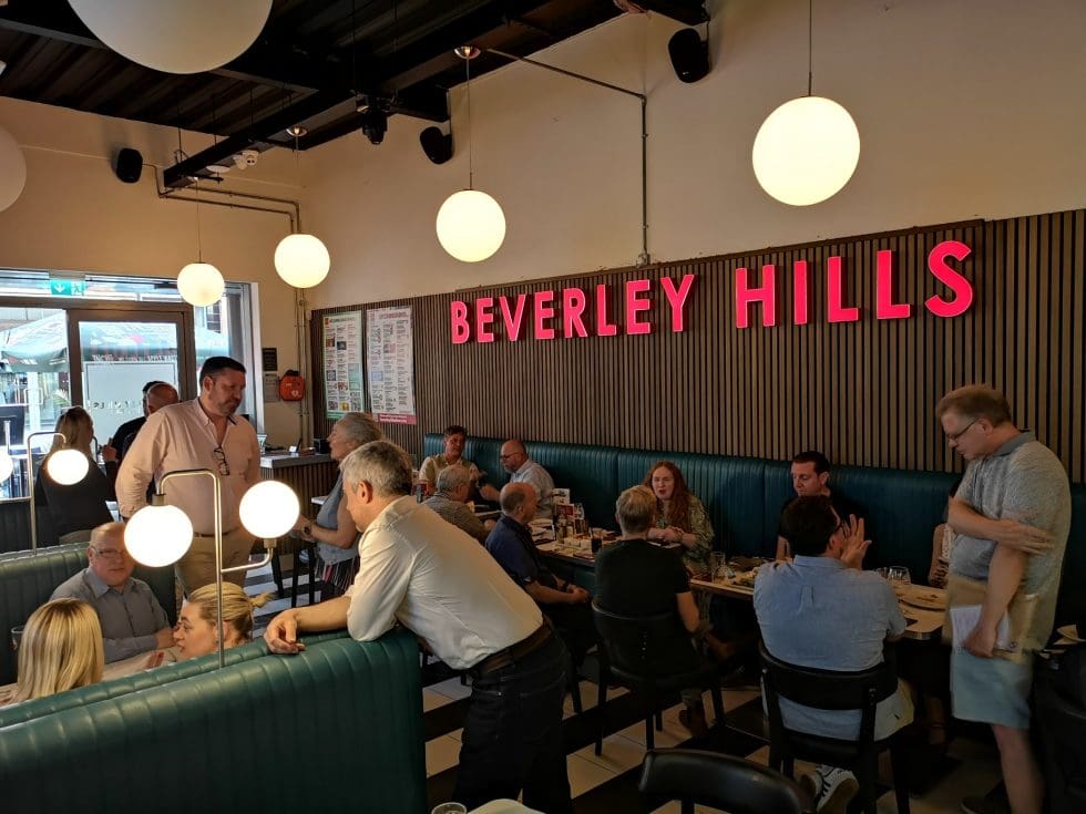 BCoT enjoys hospitality at Beverley Hills Diner | Beverley and District ...